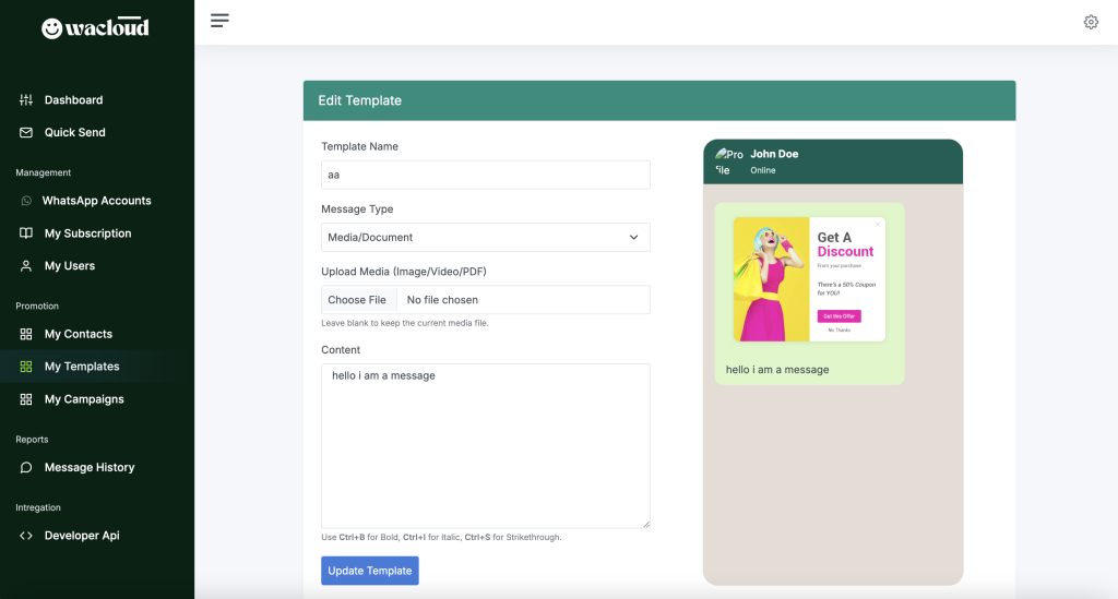 WhatsApp SMS Marketing Software In Bangladesh - Dianahost